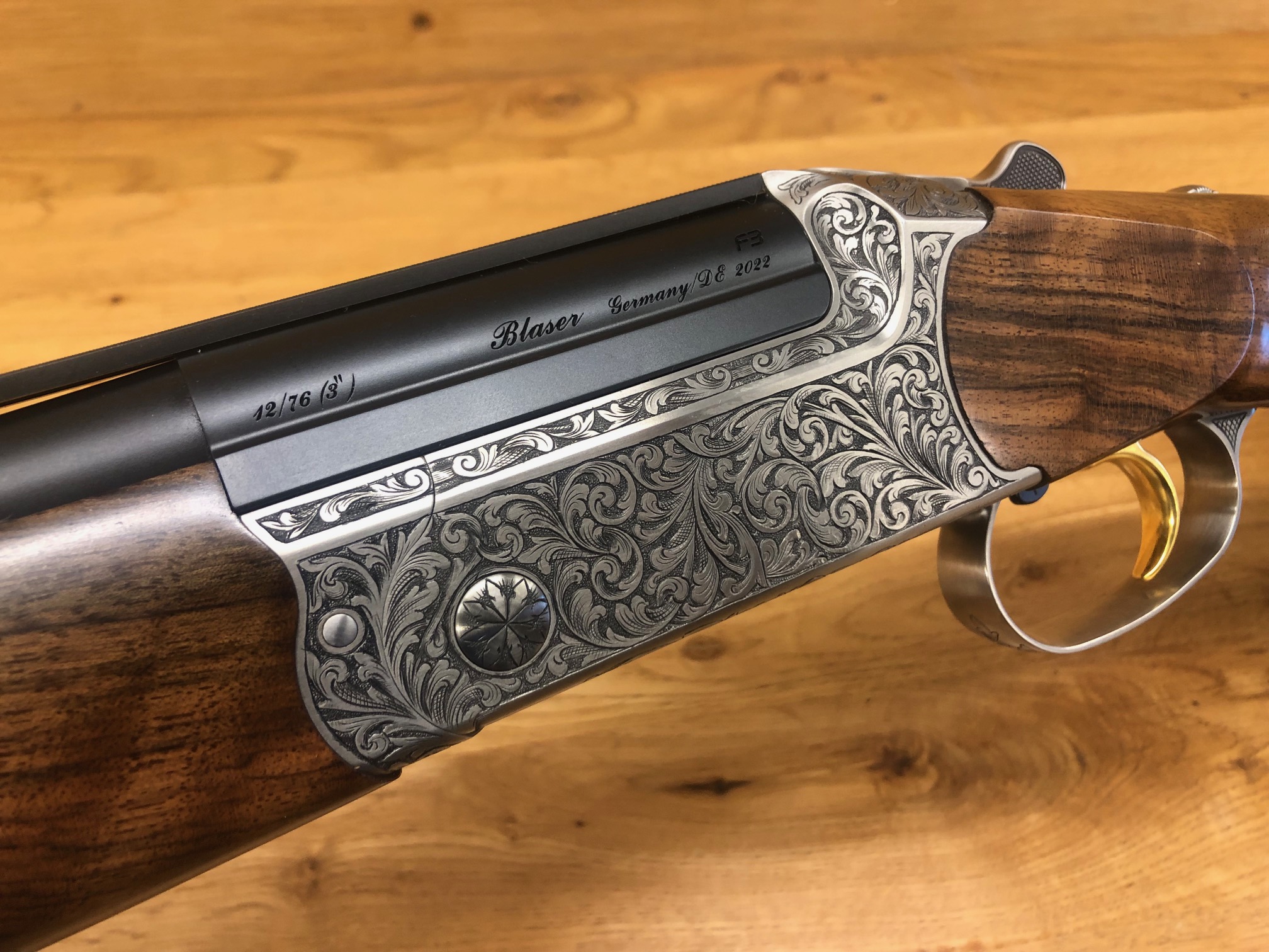 New – Blaser F3 CUSTOM by Andreas Todt with CUSTOM Barrel | Mulliners